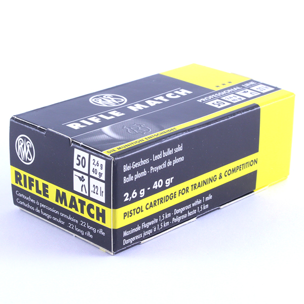 RWS 22LR, rifle Match